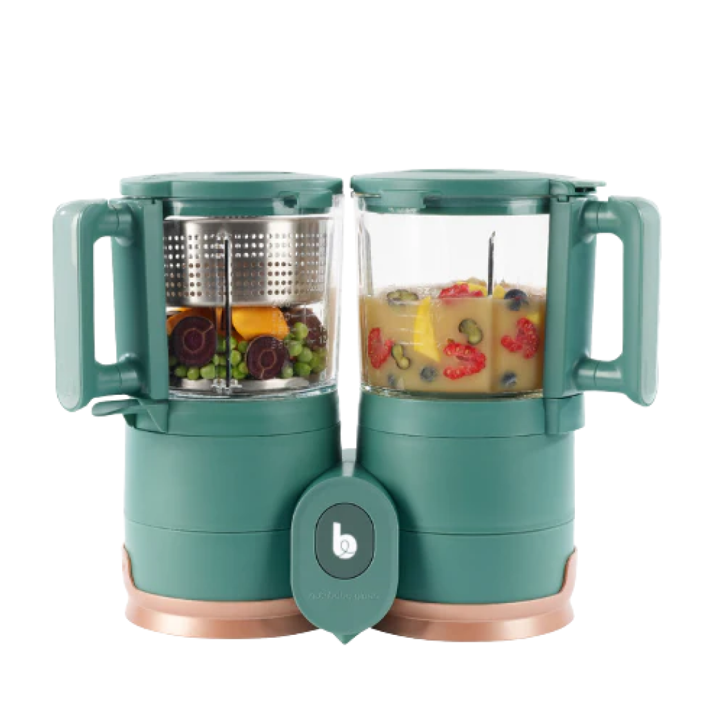 Babymoov - Robot multifunctional Nutribaby Glass 4 in 1 din sticla si ...