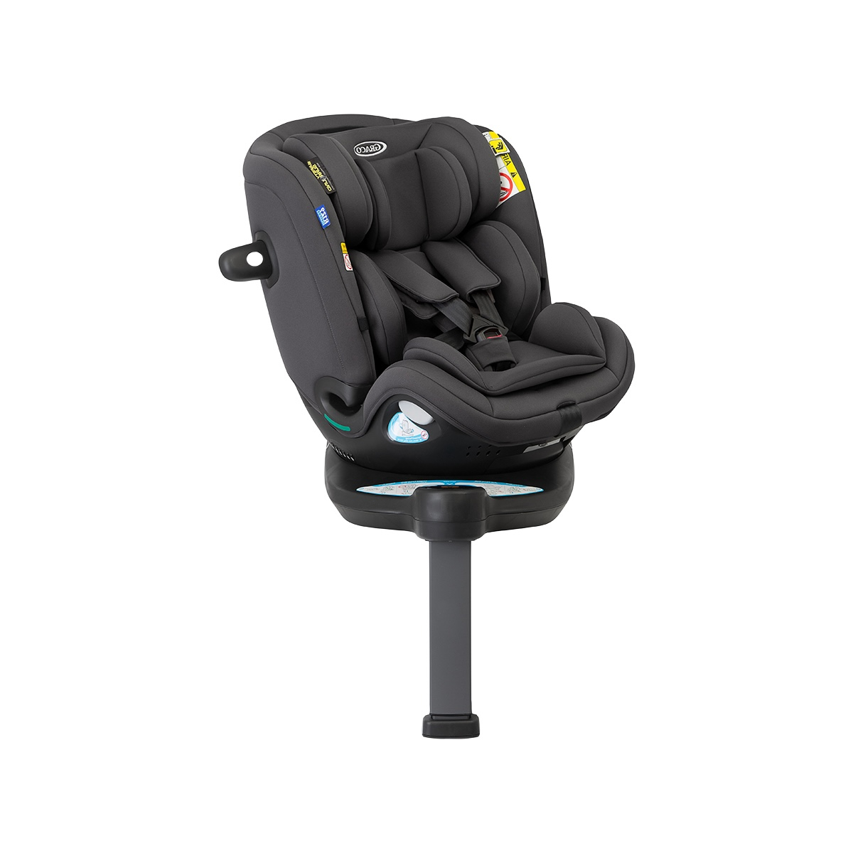 Graco - Scaun auto Turn2Me Grow Iron, 40-125 cm, certificat R129 ...